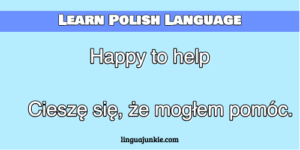 Learn 12 Ways to Say Thank You in Polish & You're Welcome
