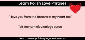 14 Ways to Say I Love You in Polish - Language Lesson.