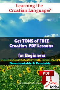 7+ Croatian PDF Lessons for Beginners. Free Downloads.