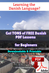 9+ Danish PDF Lessons for Beginners. Free Downloads.