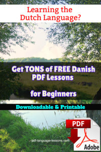 Dutch PDF Lessons for Beginners. Free Downloads.
