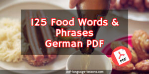 German PDF Lessons for Beginners. Free & Printable.