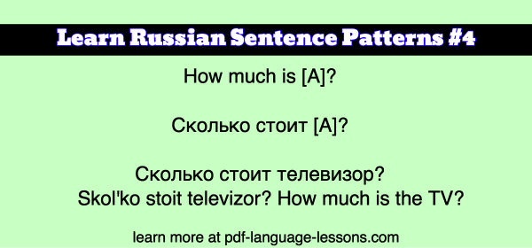 Russian Lesson: 8 Russian Sentence Structures for Beginners