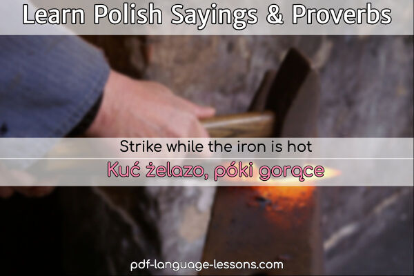 Learn Top 10+ Polish Sayings & Proverbs - Part 1 (Audio Inside)