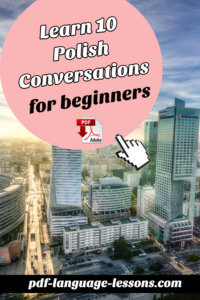 Learn 10 Polish Conversations - for Beginners
